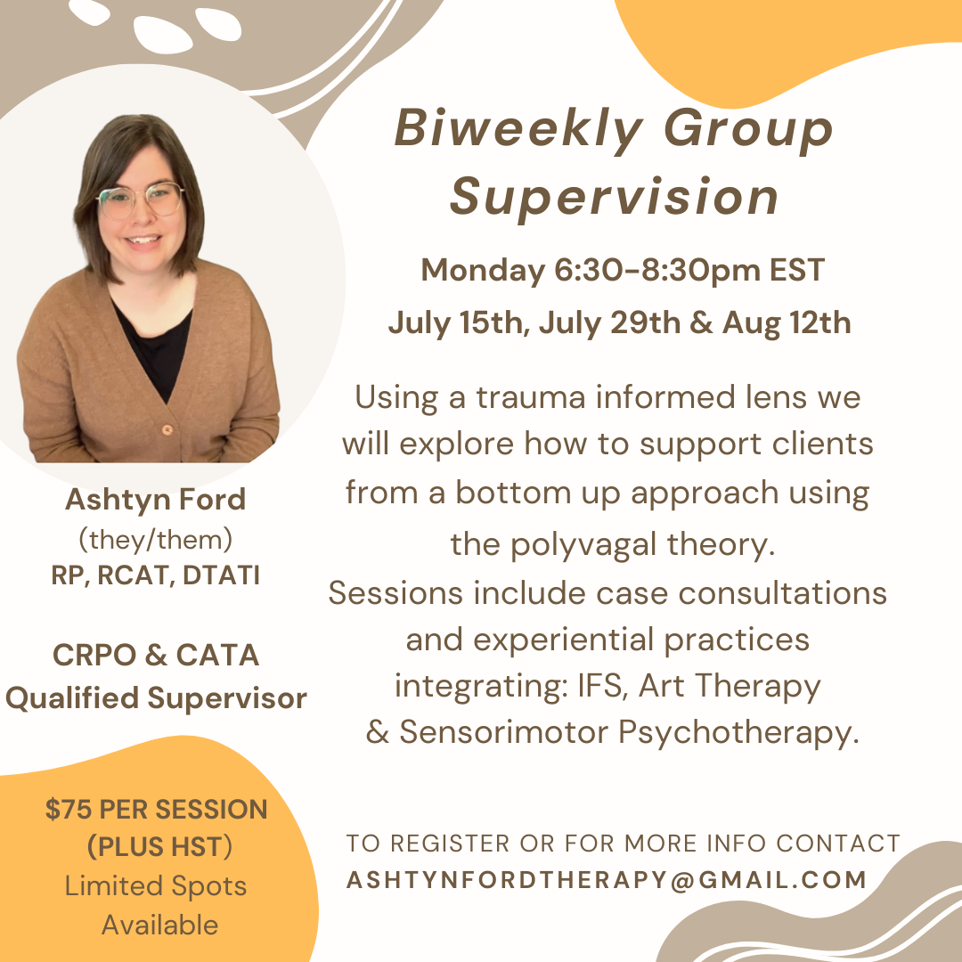 Clinical Supervision & Consultation — ASHTYN FORD THERAPY