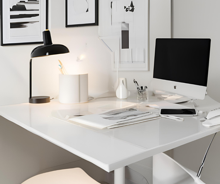 10 Aesthetic Desk Setup Ideas for a Productive Workspace — Double the ...