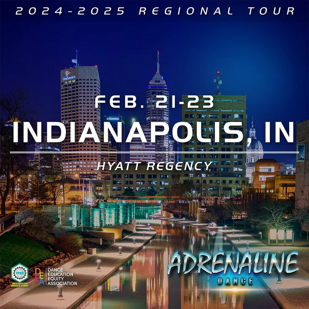 Indianapolis, IN Feb 21-23, 2025 — ADRENALINE DANCE