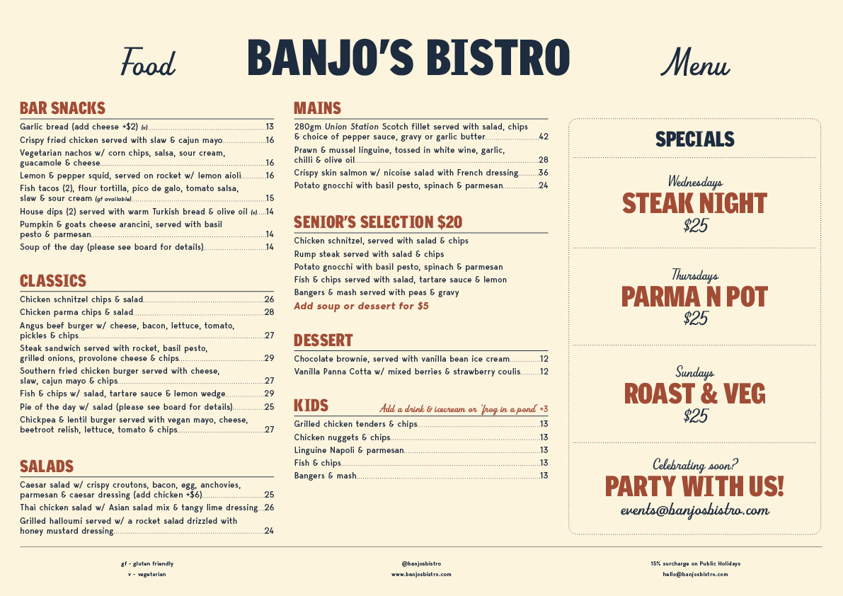 Banjo's Bistro