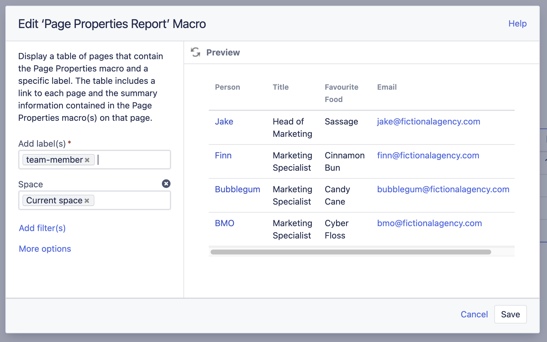 Using Page Properties to summarize information in Confluence pages — Capable
