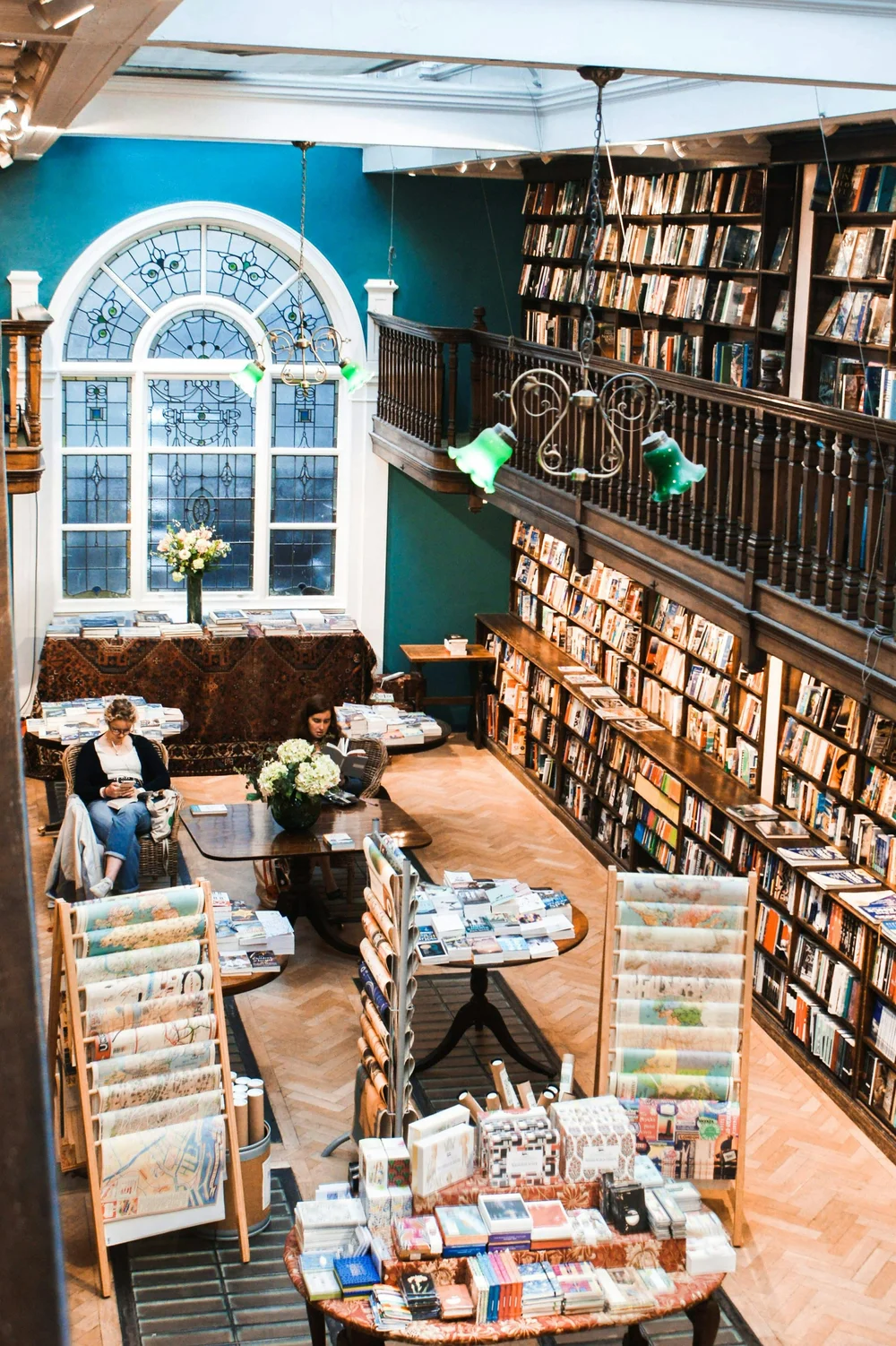 Inside Daunt Books, Marylebone, London