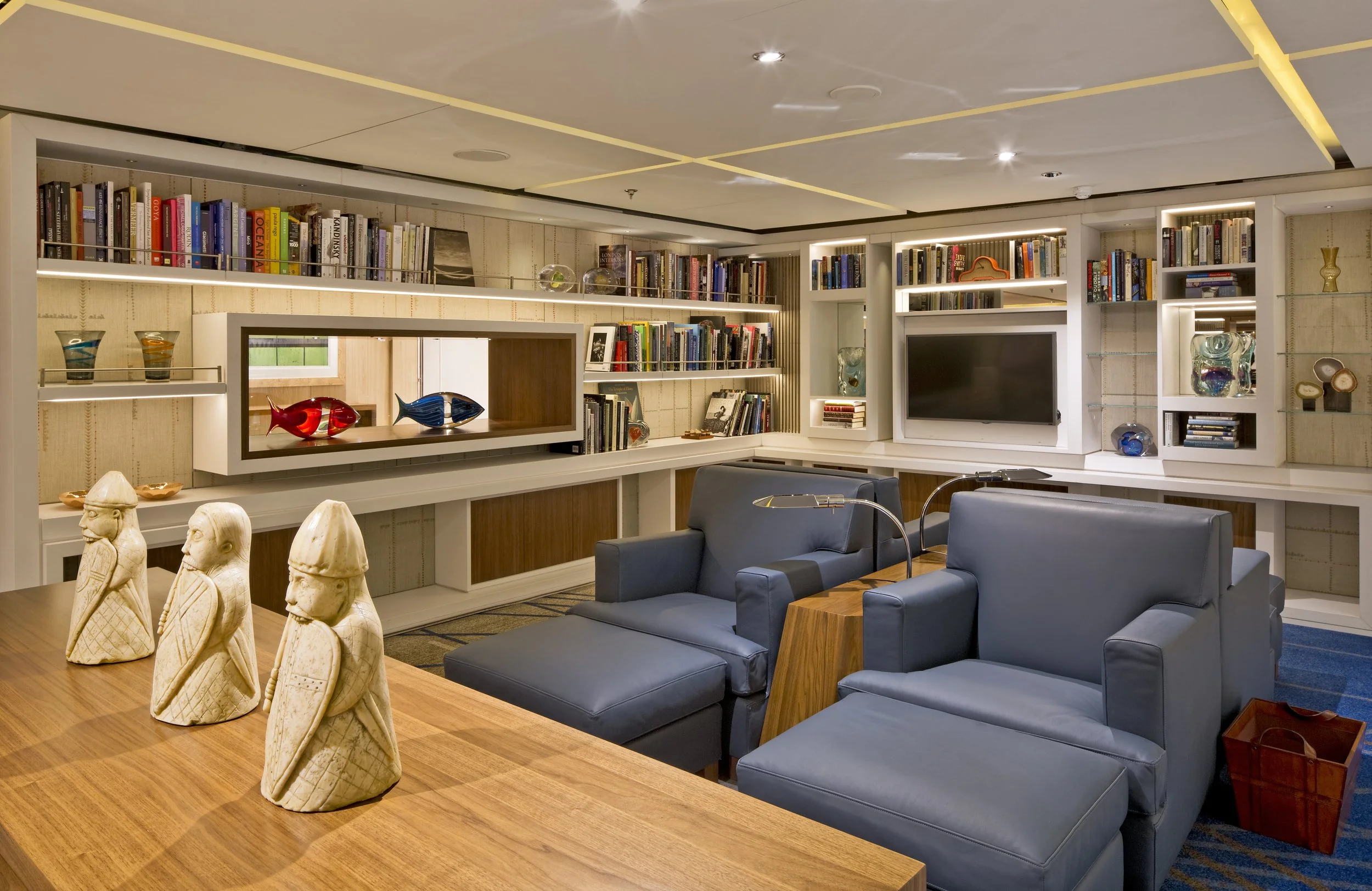 5 Cruise Lines with Stunning Onboard Libraries — Julia's Bookcase