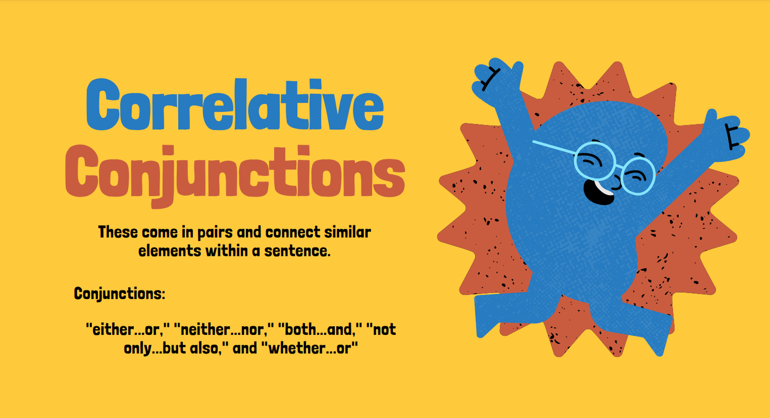 Conjunctions in english/ conjunciones en inglés — E-clases particulares ...