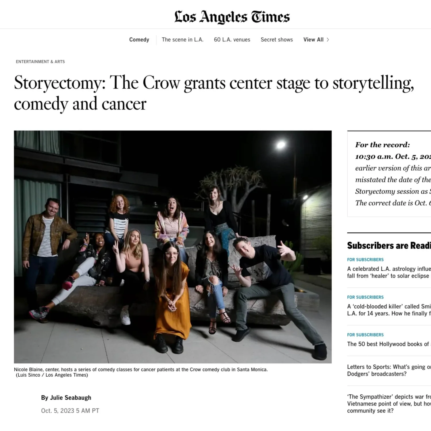 About Meredith Lynch – Writer, Comedian, and TikTok Star — Meredith Lynch