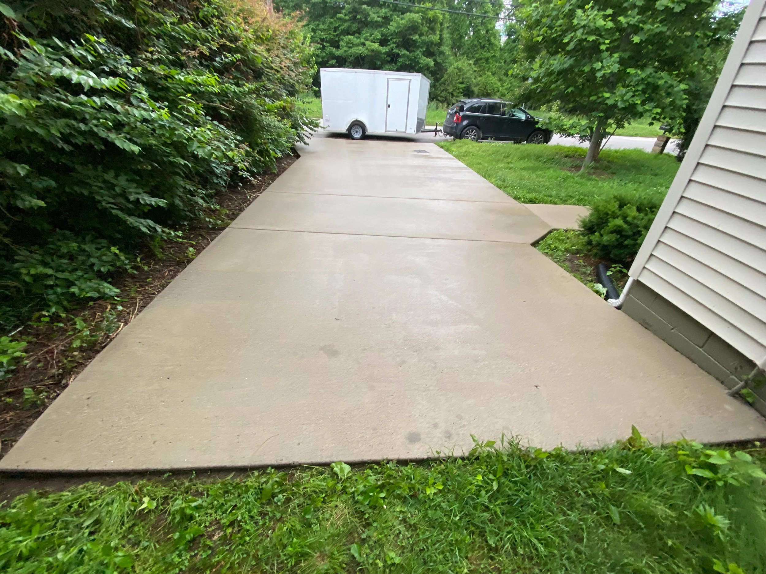 Concrete/Driveway Cleaning | Merlin's professional pressure washing ...