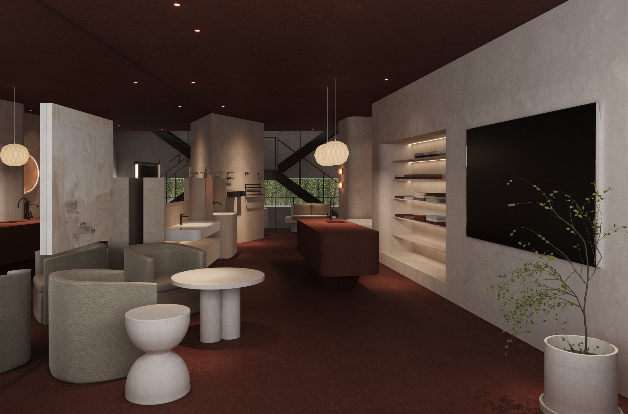 Showroom with a twist — STEVEN BAETEMAN STUDIO