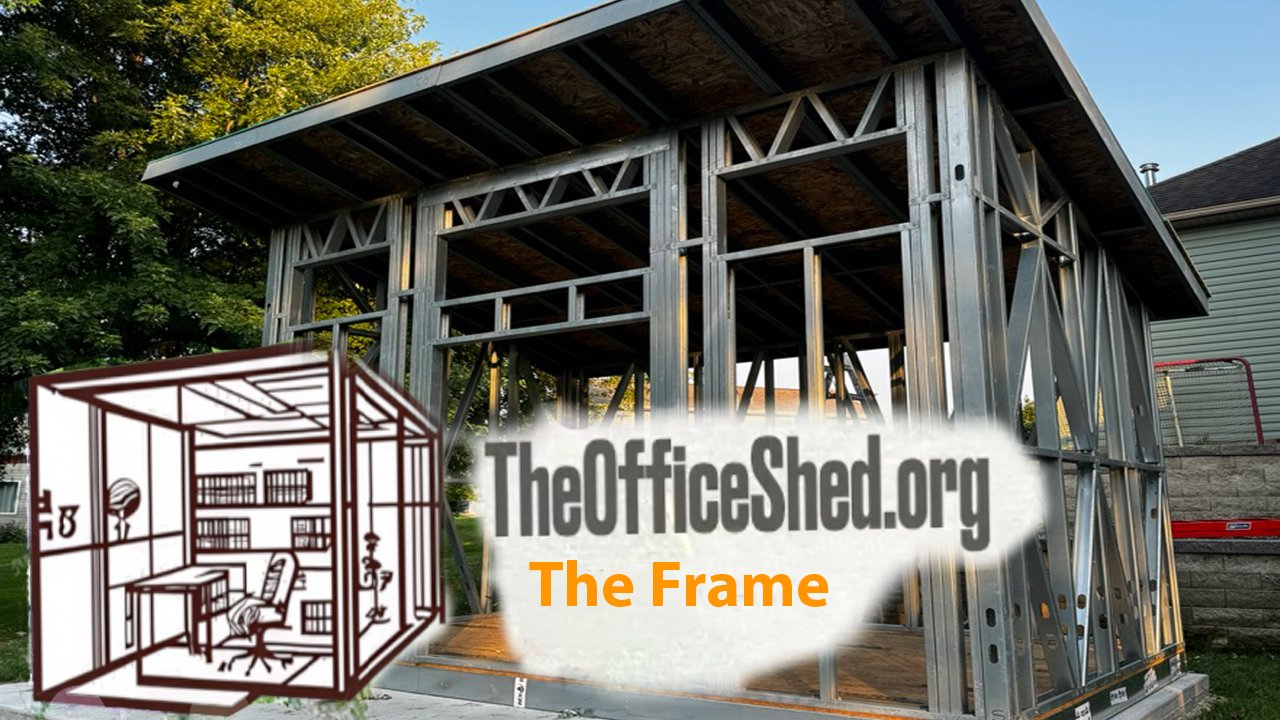 Office Shed Build — “The Office” Shed