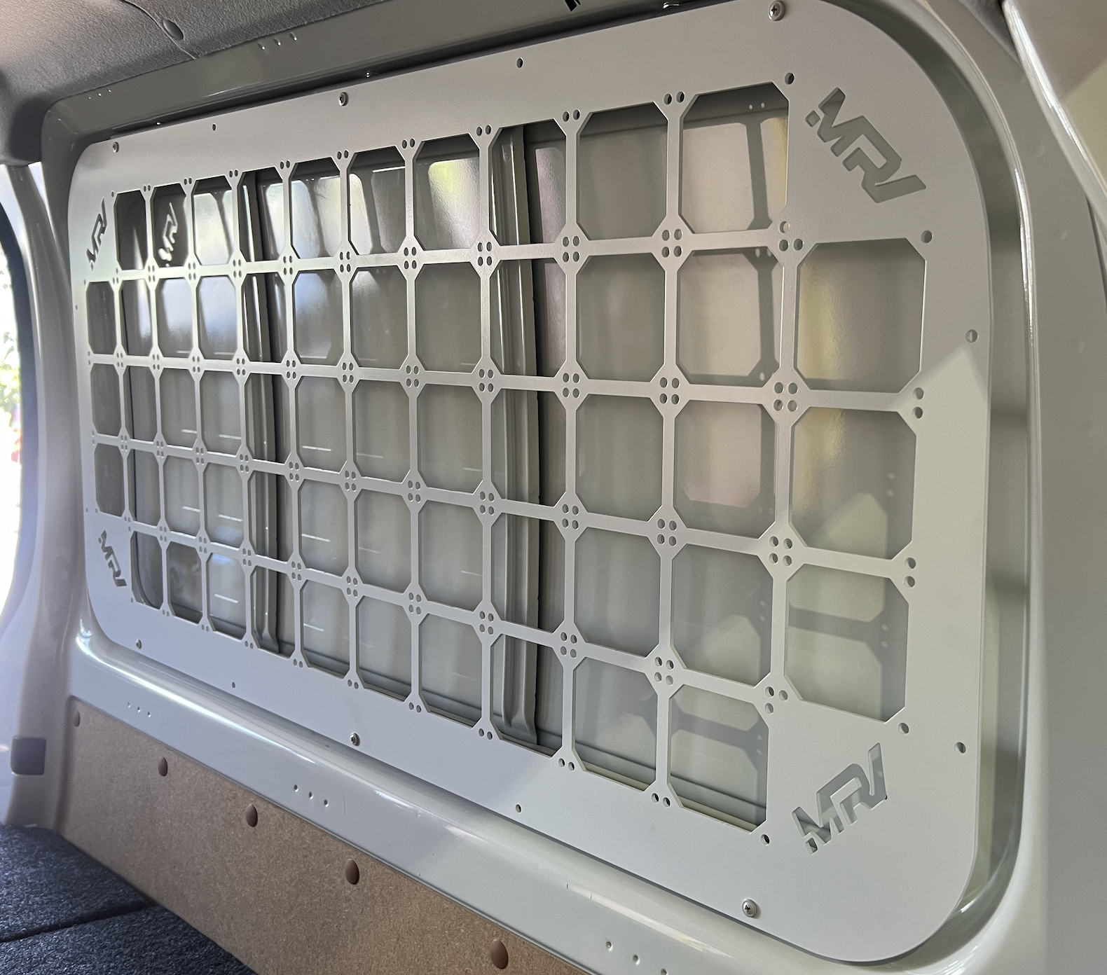 Hiace 300 Molle panel Sliding door — MovingRV