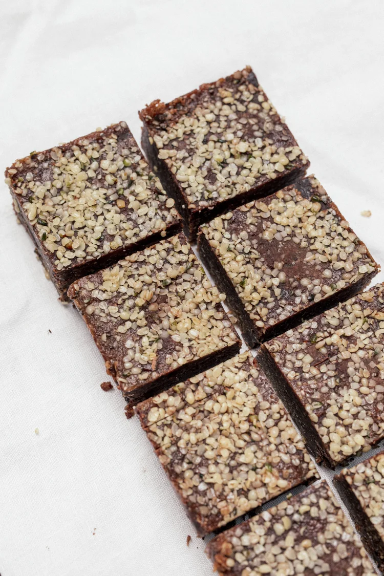 Almond Hemp Protein Bars | Two Raw Sisters