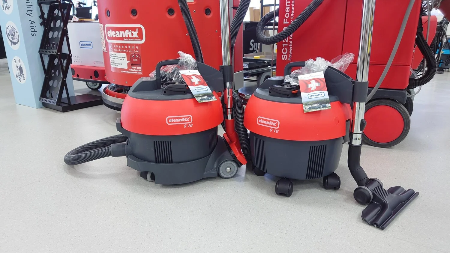 Cleanfix S10 Plus CAS arrives from Switzerland! 🇨🇭🎉 — Delta Pyramax Co ...