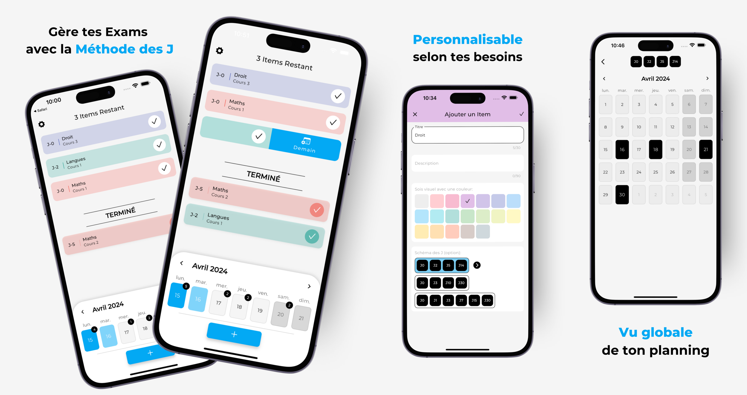 Jdays - Ton Planning avec la Méthode des J