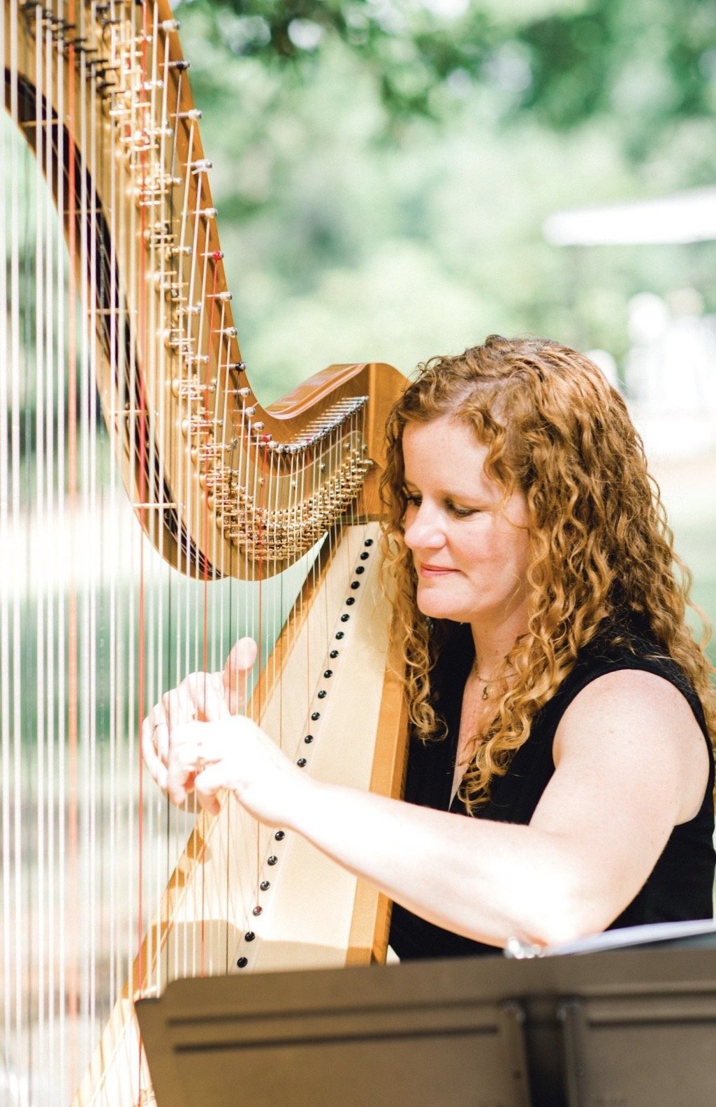 Meet Kipper Ackerman Wedding & Event Harpist in South Carolina — Kipper ...