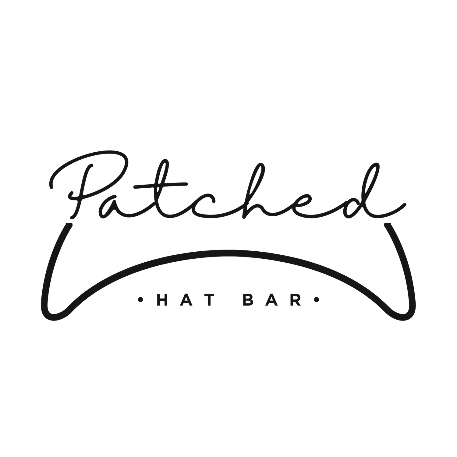 Patched Hat Bar - Iowa's Make Your Own Hat Bar