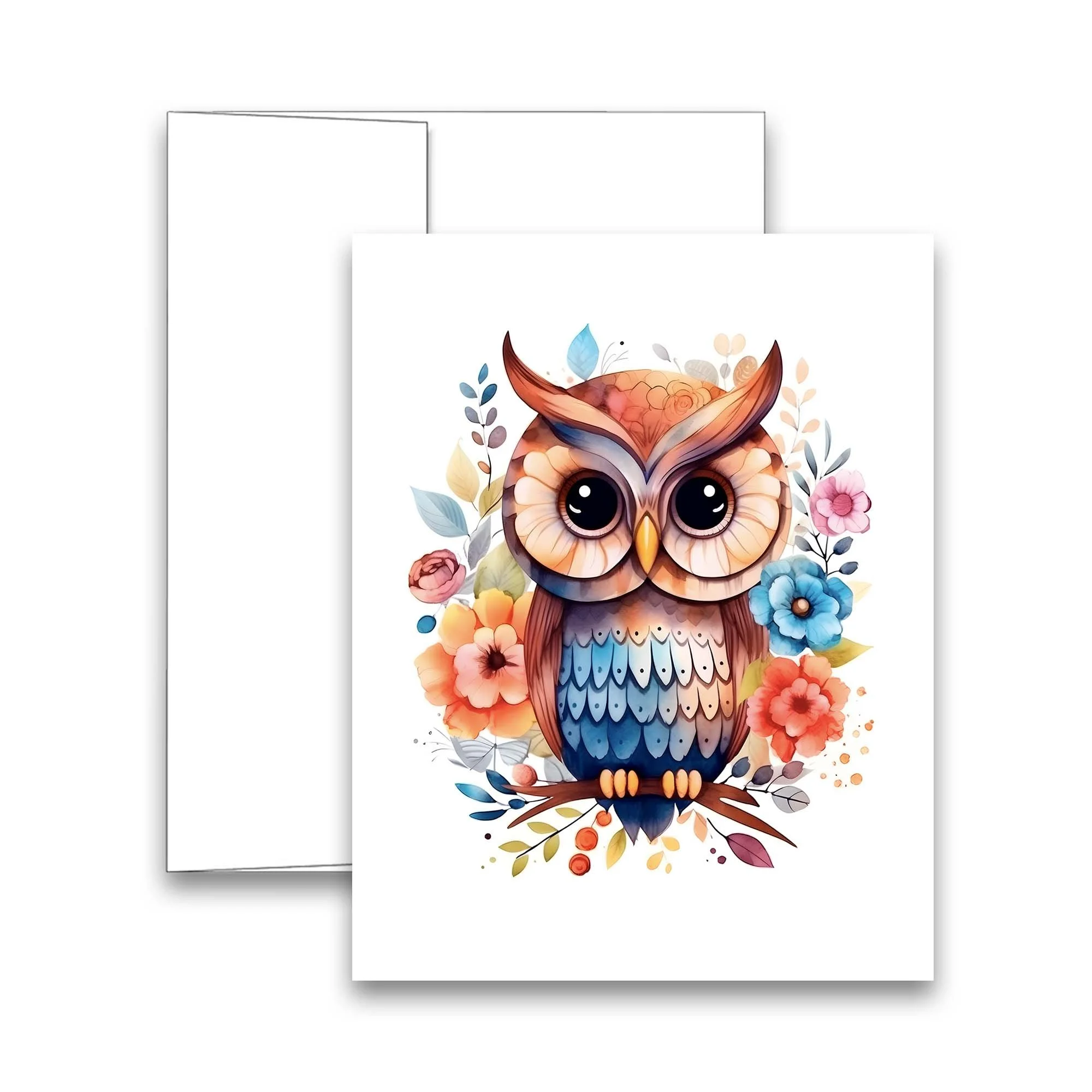 Assorted Watercolor Bird House Notecards - All Occasion Greeting Cards ...