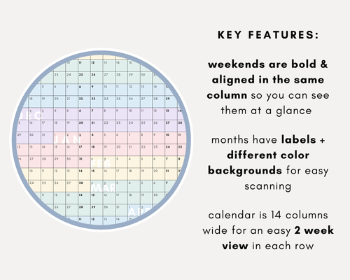 2025-2026 Full Year Academic Calendar — Rilee Smith