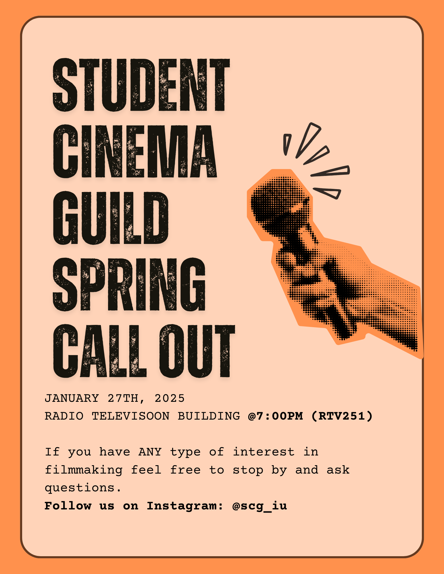 Student Cinema Guild @ IU — Rory's Creative Port