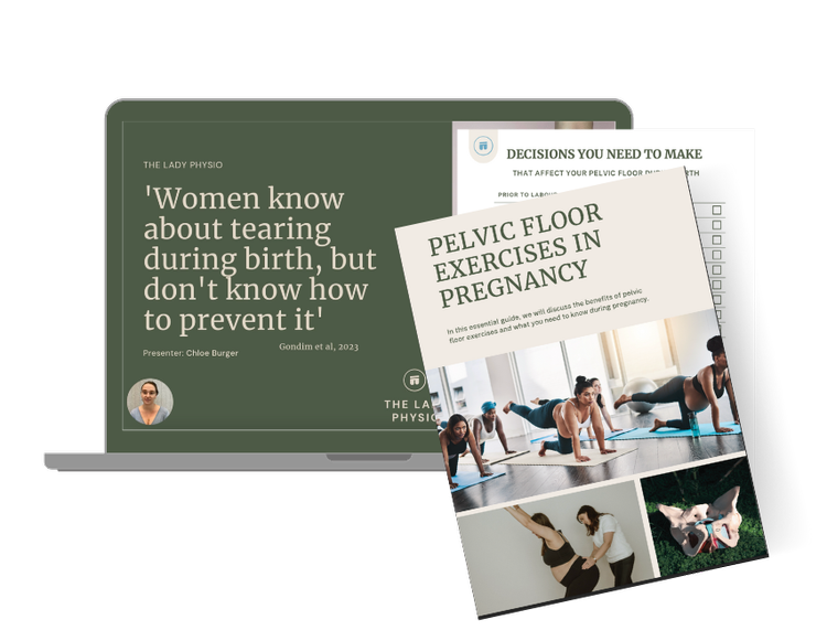 Pelvic Floor Physiotherapy - Birth Prep Toolkit — The Lady Physio