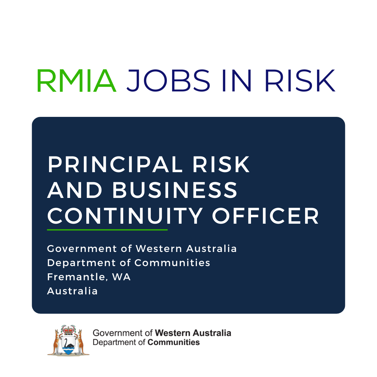Principal Risk and Business Continuity Officer — Risk Management ...