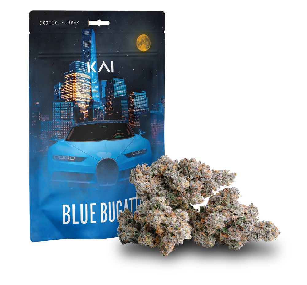 Blue Bugatti Strain | KAI Cannabis Flower — KAI Cultivation