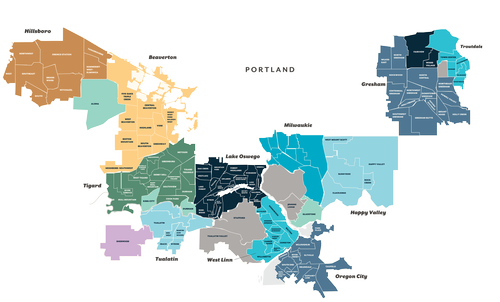 Portland Metro Neighborhood Maps — Urban Nest Realty - Oregon & Washington