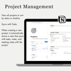 Task Management Dashboard | Notion Template — Sincerely, Adri