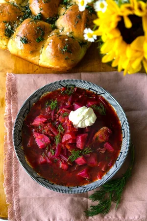Ukrainian Red Borsch — Anna Voloshyna