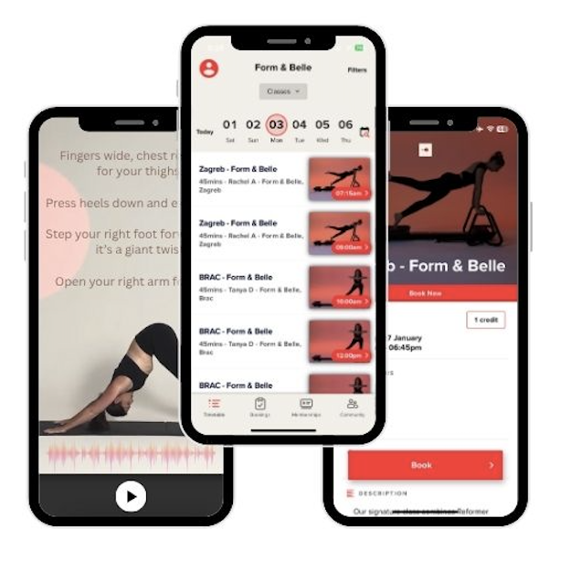 Fitness Classes Supetar | Fitness classes near me | form & belle