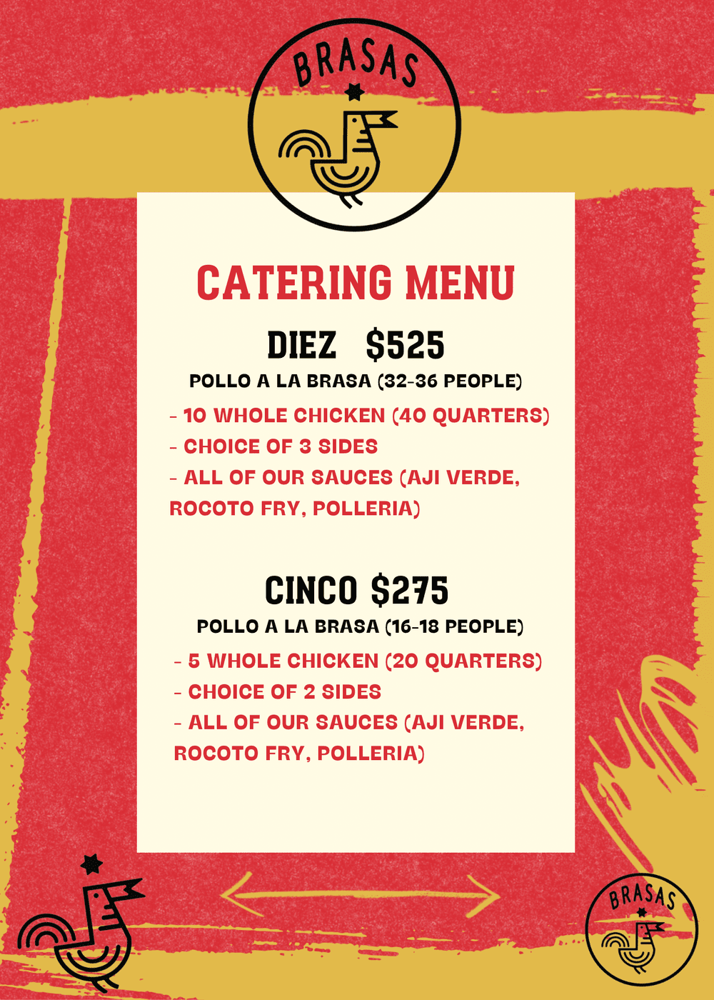 Menu — Brasas Website