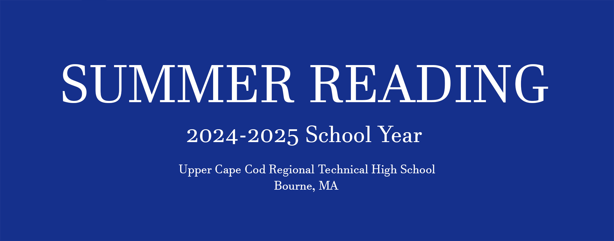 Upper Cape Tech