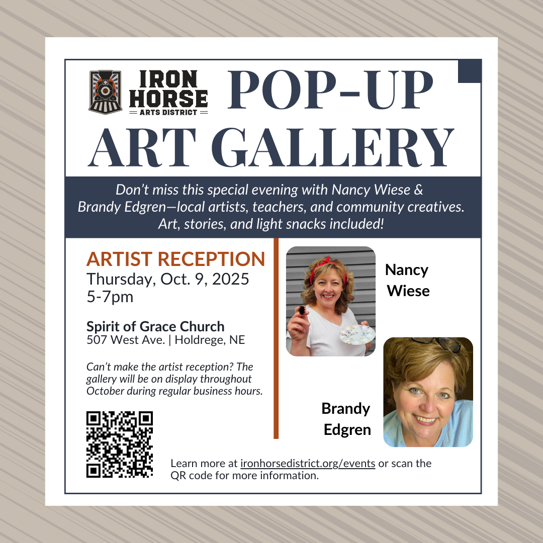 Pop-Up Art Gallery opening reception | Nancy Wiese & Brandy Edgren ...
