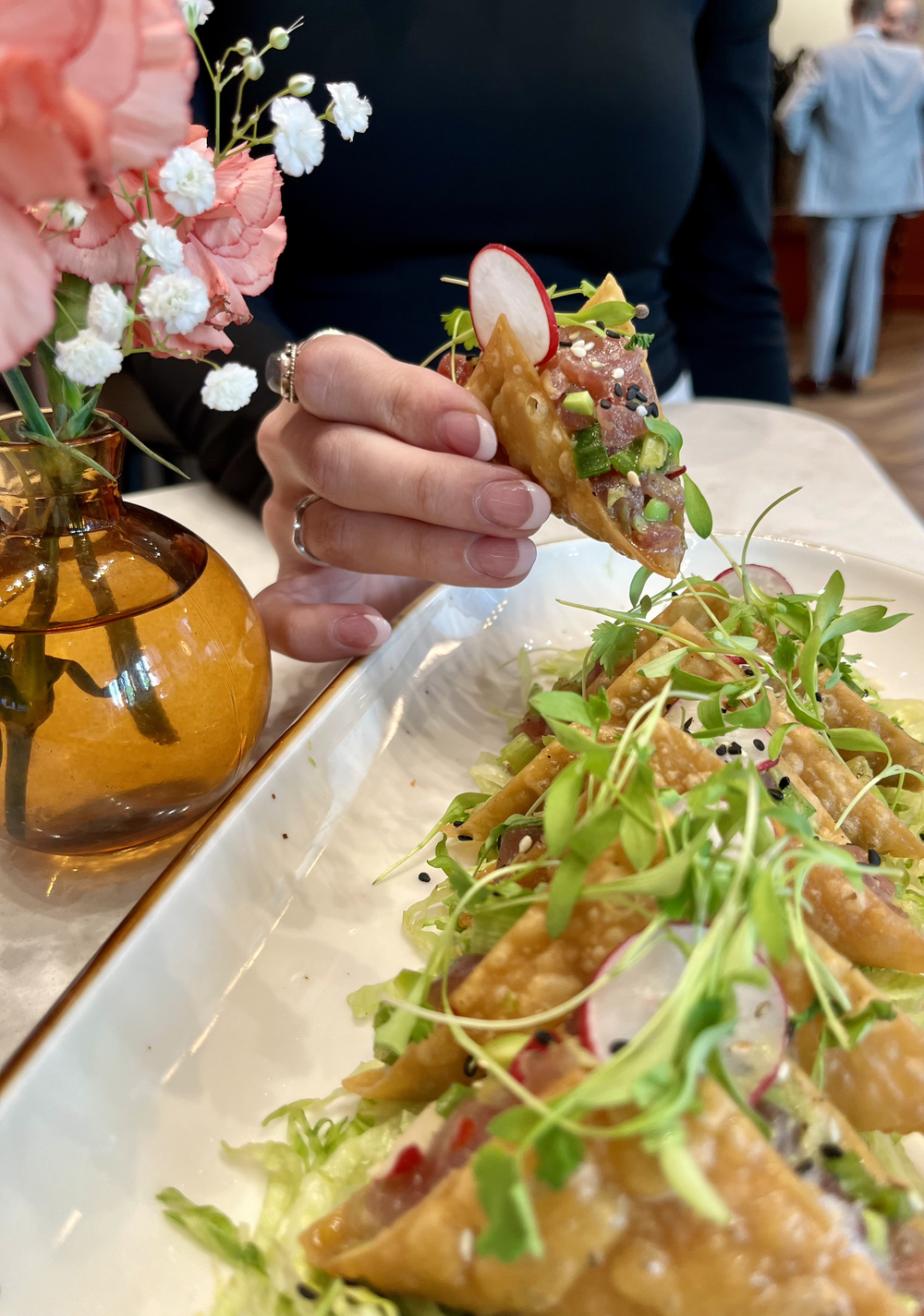 Amber Road Boston Menu — AMBER ROAD