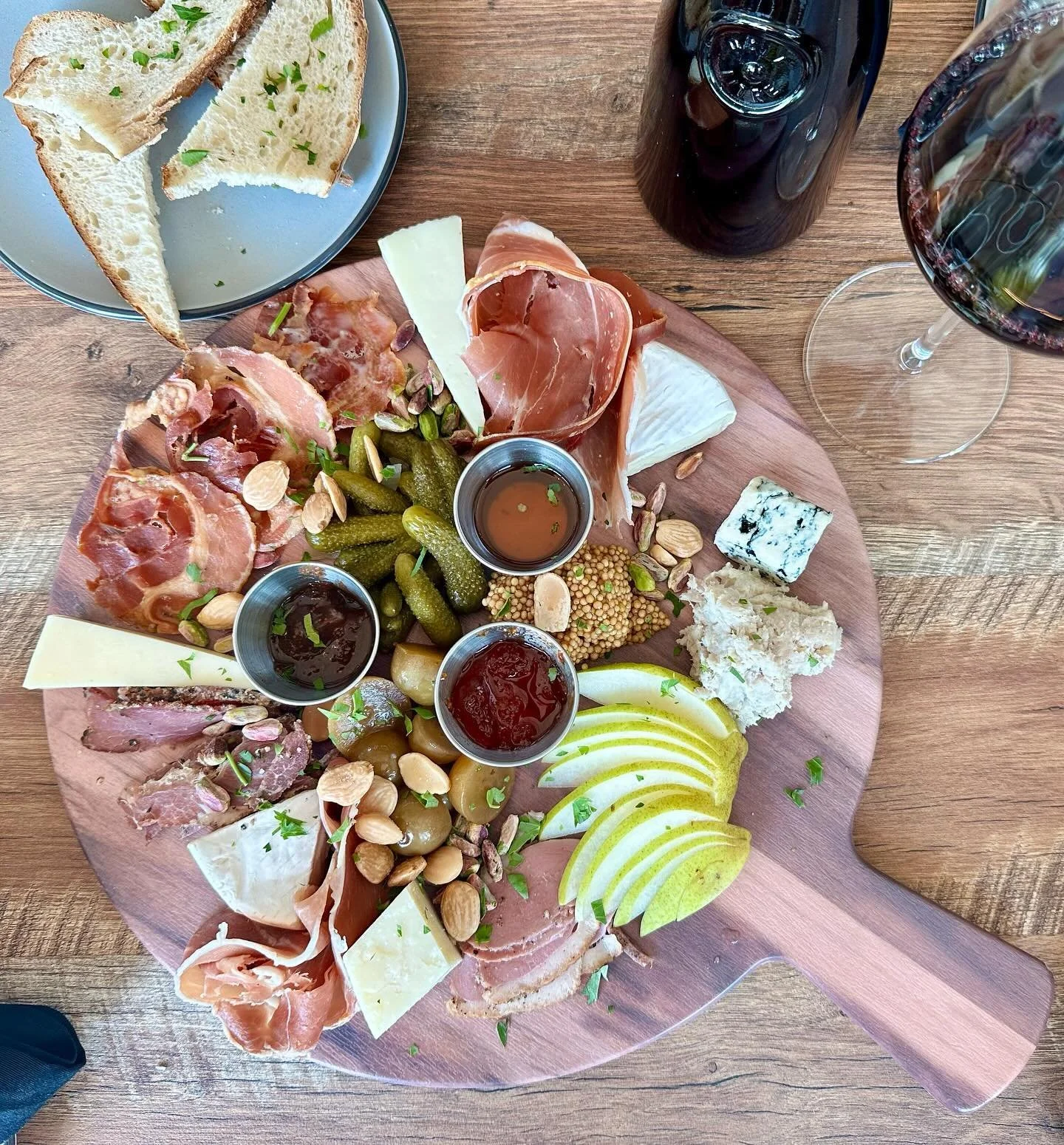 Bread Cheese Wine
