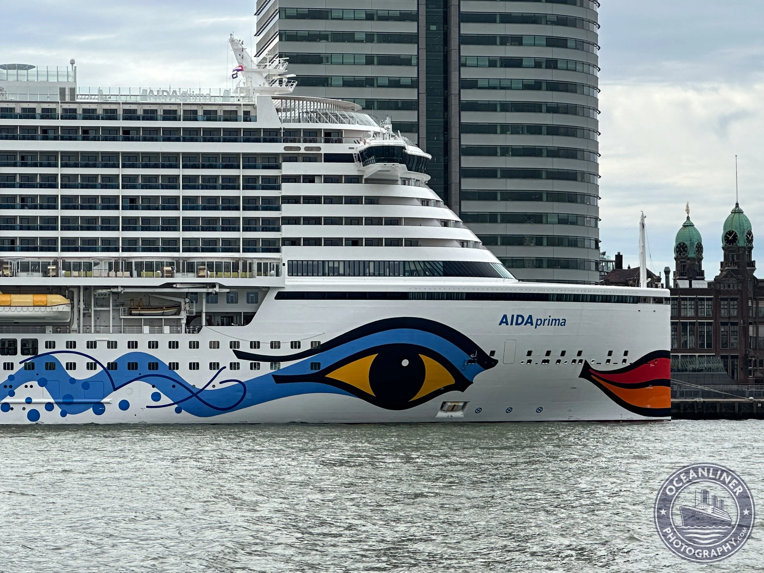 AIDAprime (AIDA Cruises) - Rotterdam, Netherlands - July 25, 2024 ...