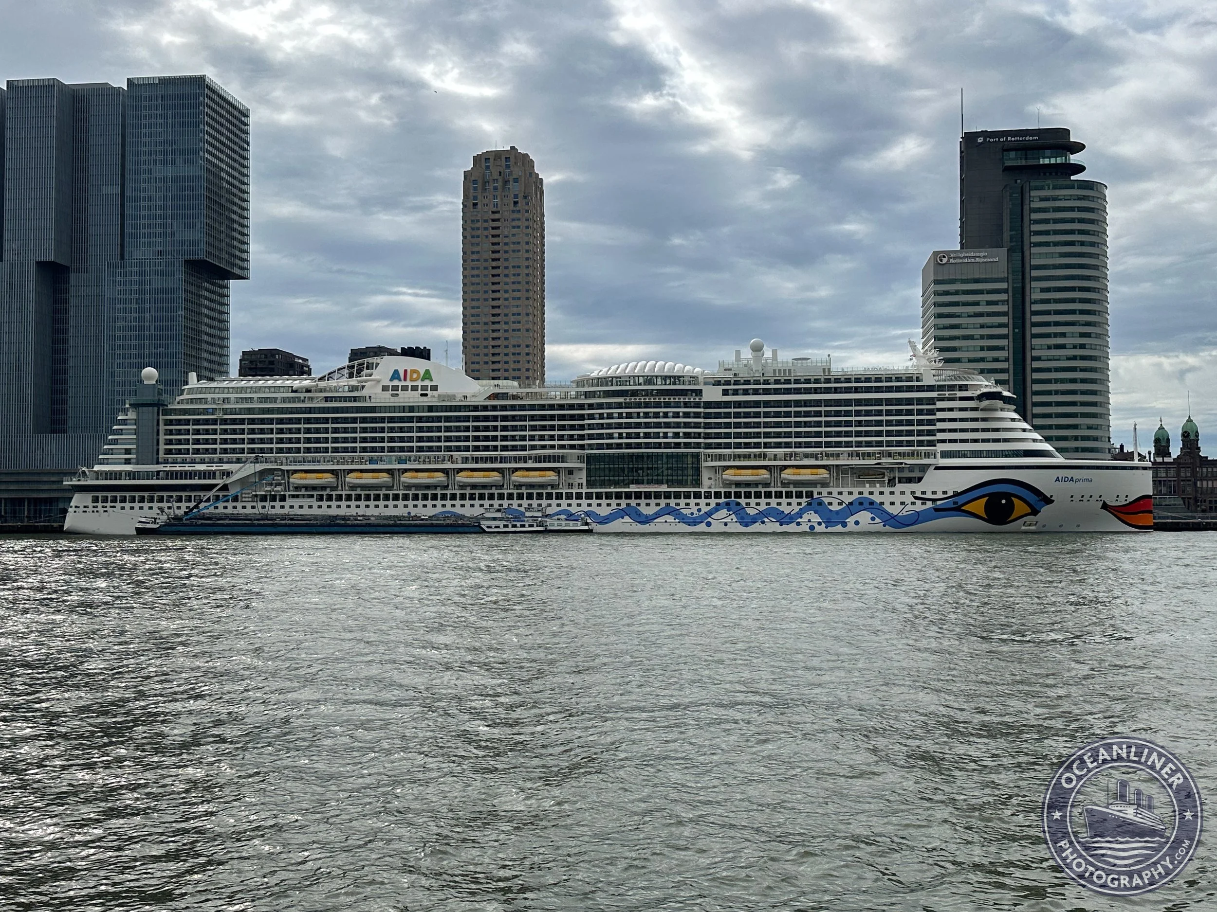 AIDAprime (AIDA Cruises) - Rotterdam, Netherlands - July 25, 2024 ...