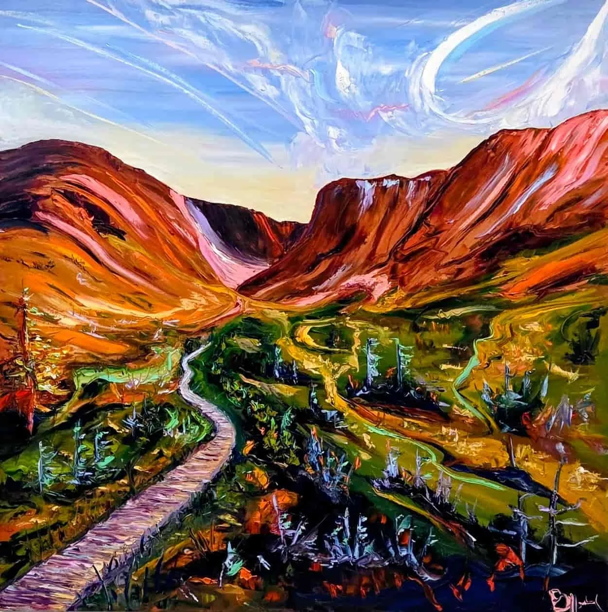 Discover Oil Paintings by Artist Peter Ollerhead | Shop Fine Art