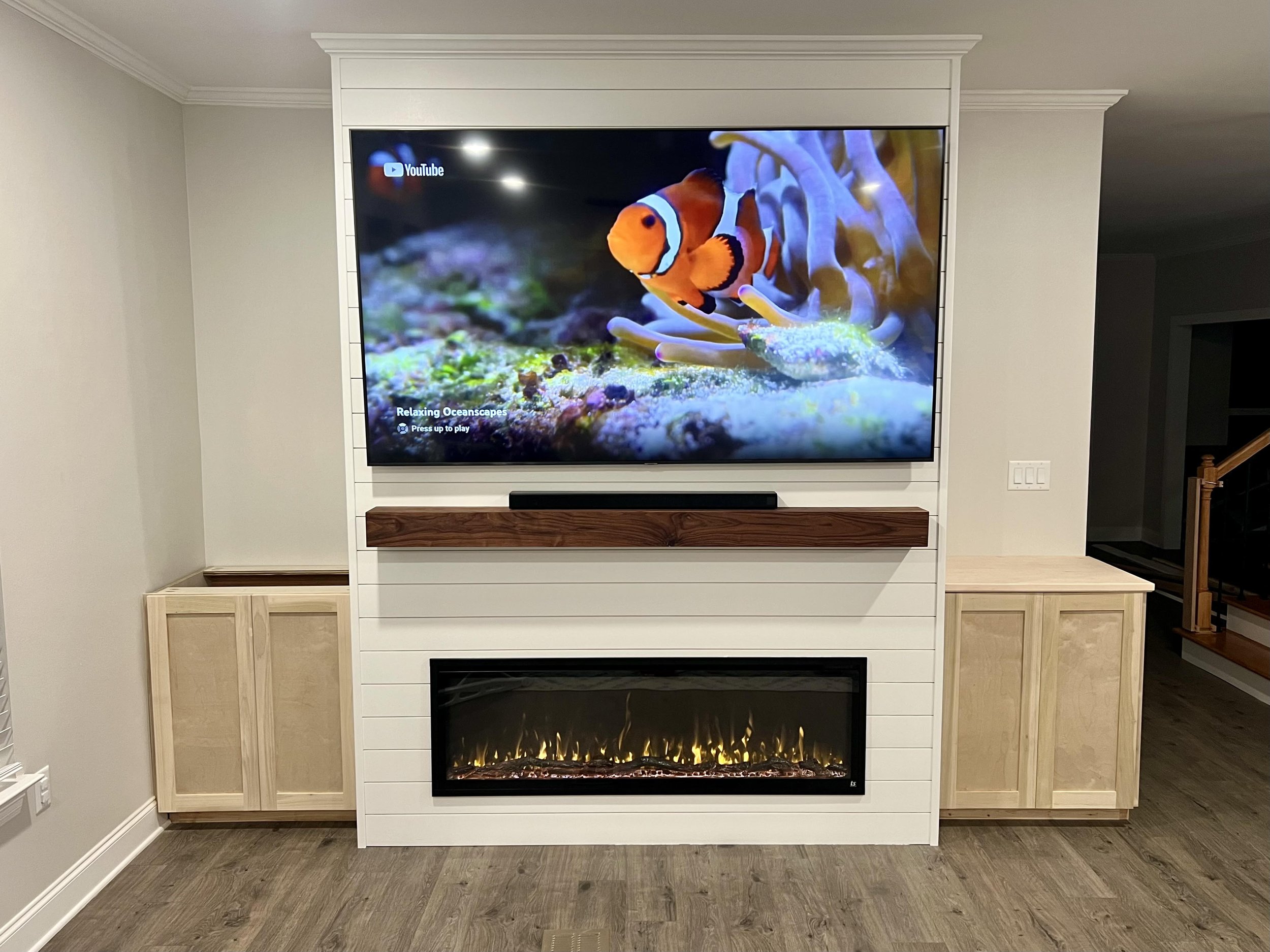 Our Dream Entertainment Center — Salty Woodworking