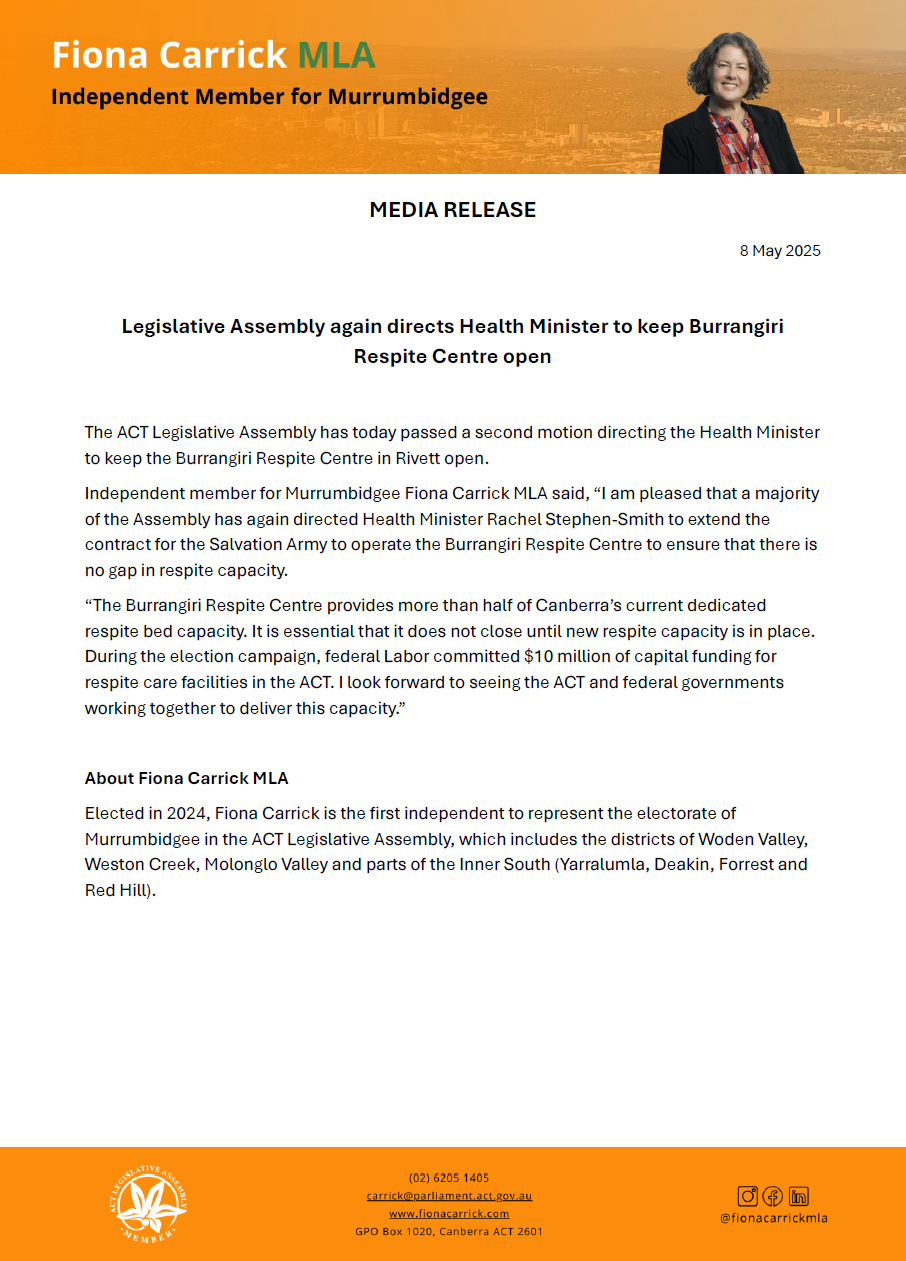 Fiona Carrick Independent