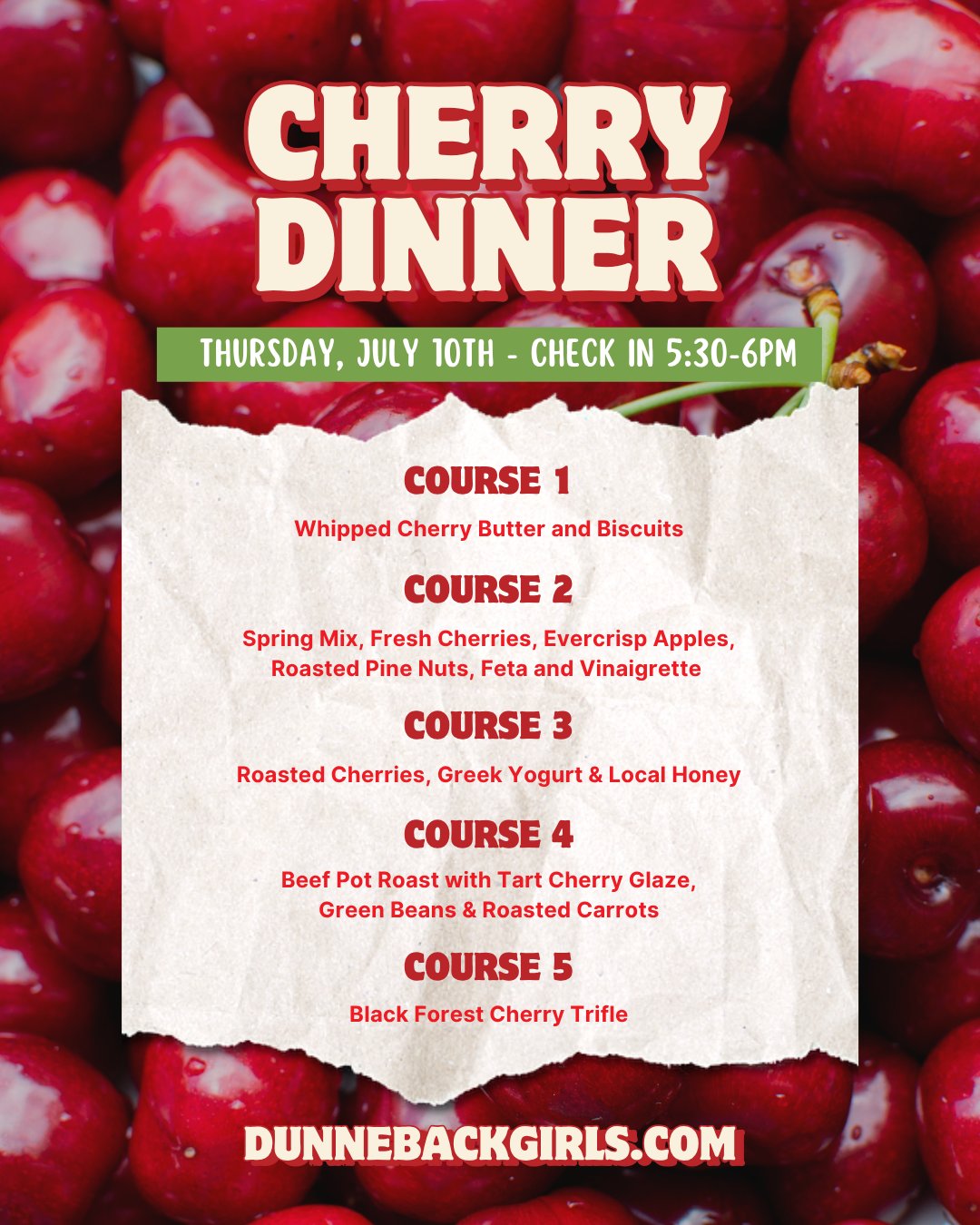 Dunneback Girls 2024