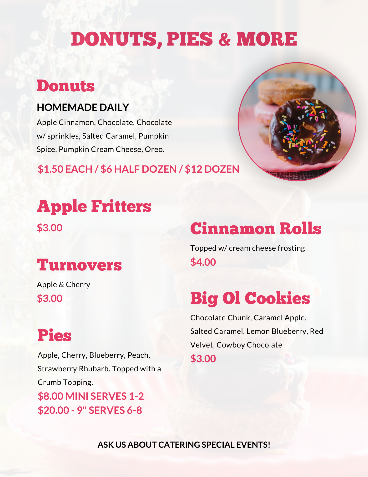 Menus — Dunneback Girls 2024