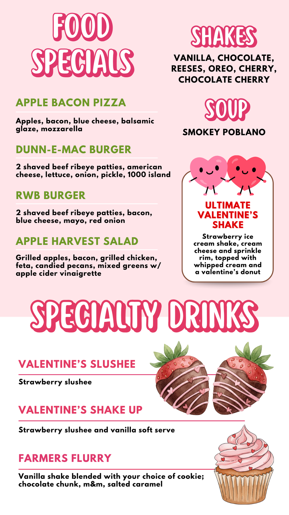 Menus — Dunneback Girls 2024