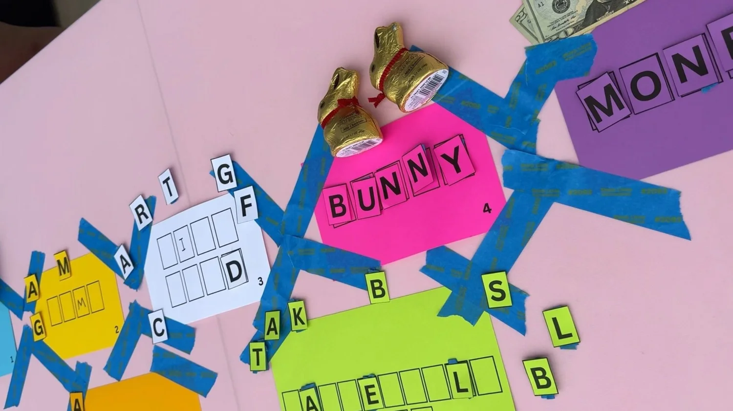 Scrambled Easter Egg Hunt Idea: A Fun, Candy-Free Easter Game for Kids ...