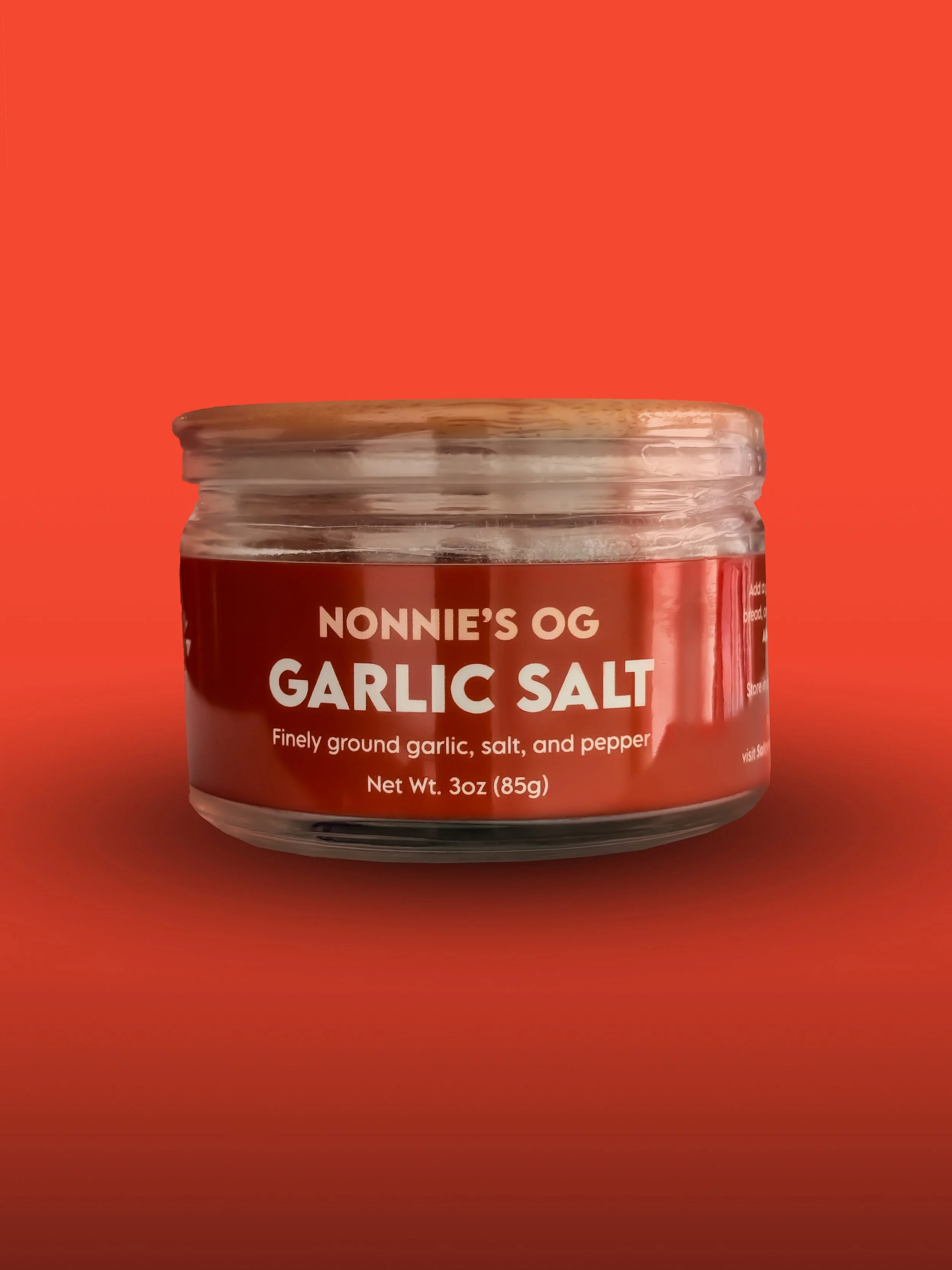 Homemade garlic salt, all natural and small batch - Salty Mamina