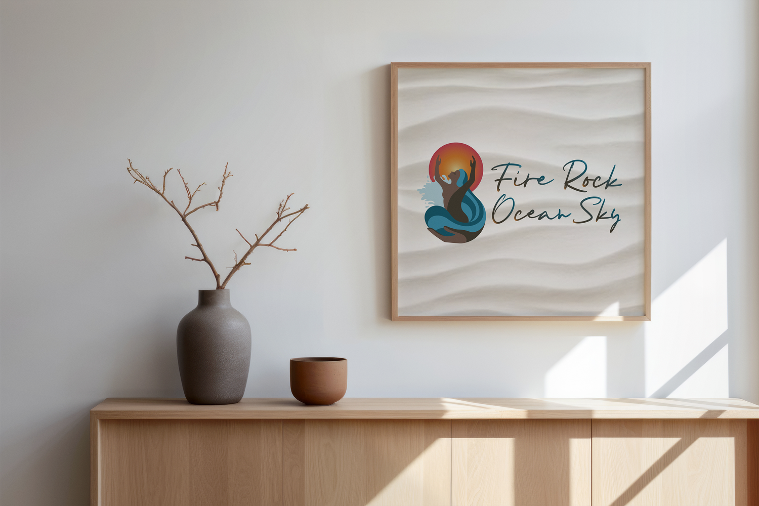 Fire Rock Ocean Sky | Custom Logo, Website & Branding Design — Savage ...