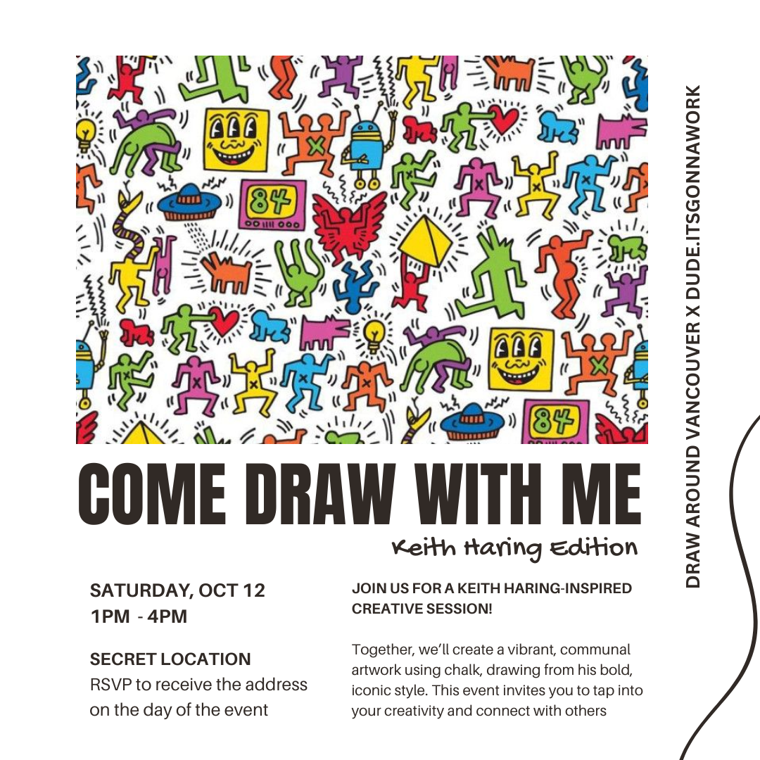 MINGLE - Come Draw With Me — Draw Around Vancouver