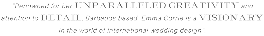 Top Luxury Barbados Wedding and Event Planner |Bespoke Barbados Weddings