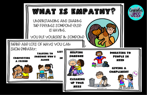 Empathy Lesson and Activities for Counseling and SEL — Counselor Jess