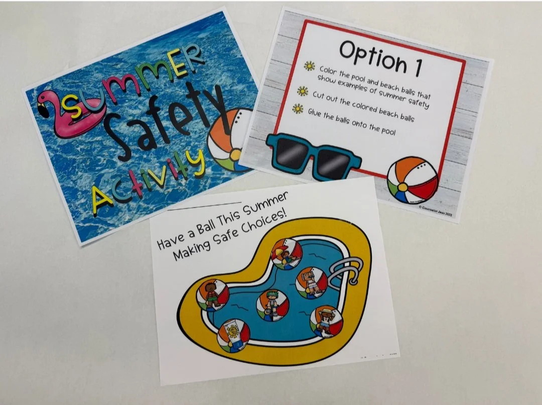 Summer Safety for Elementary Students — Counselor Jess