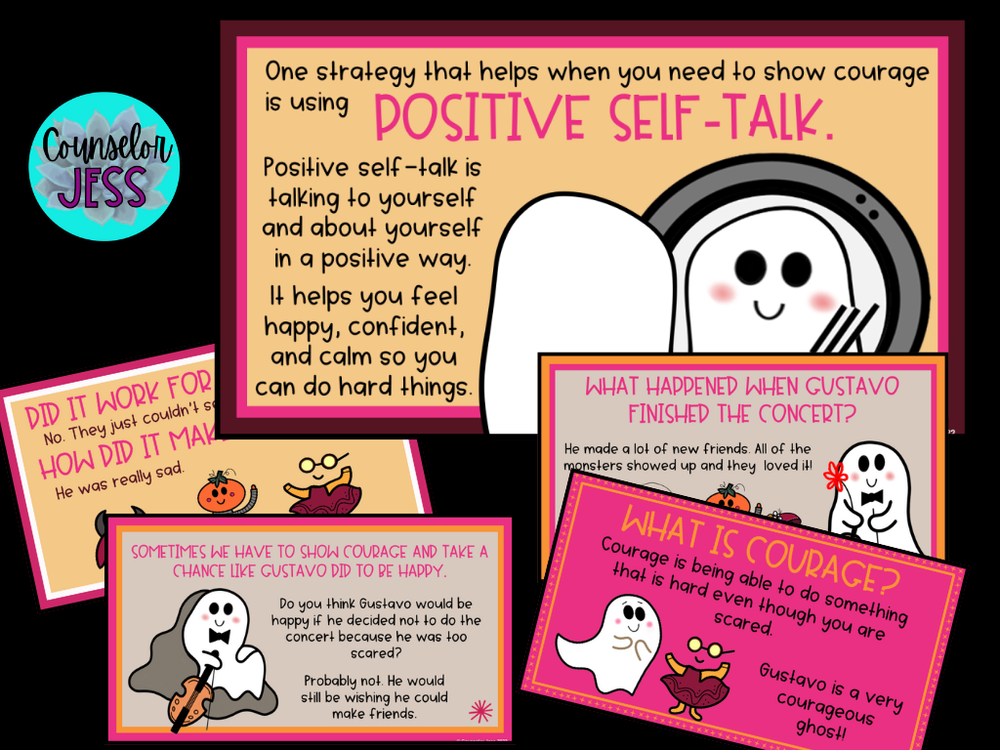Embracing Courage and Positive Self-Talk with Gustavo the Shy Ghost ...