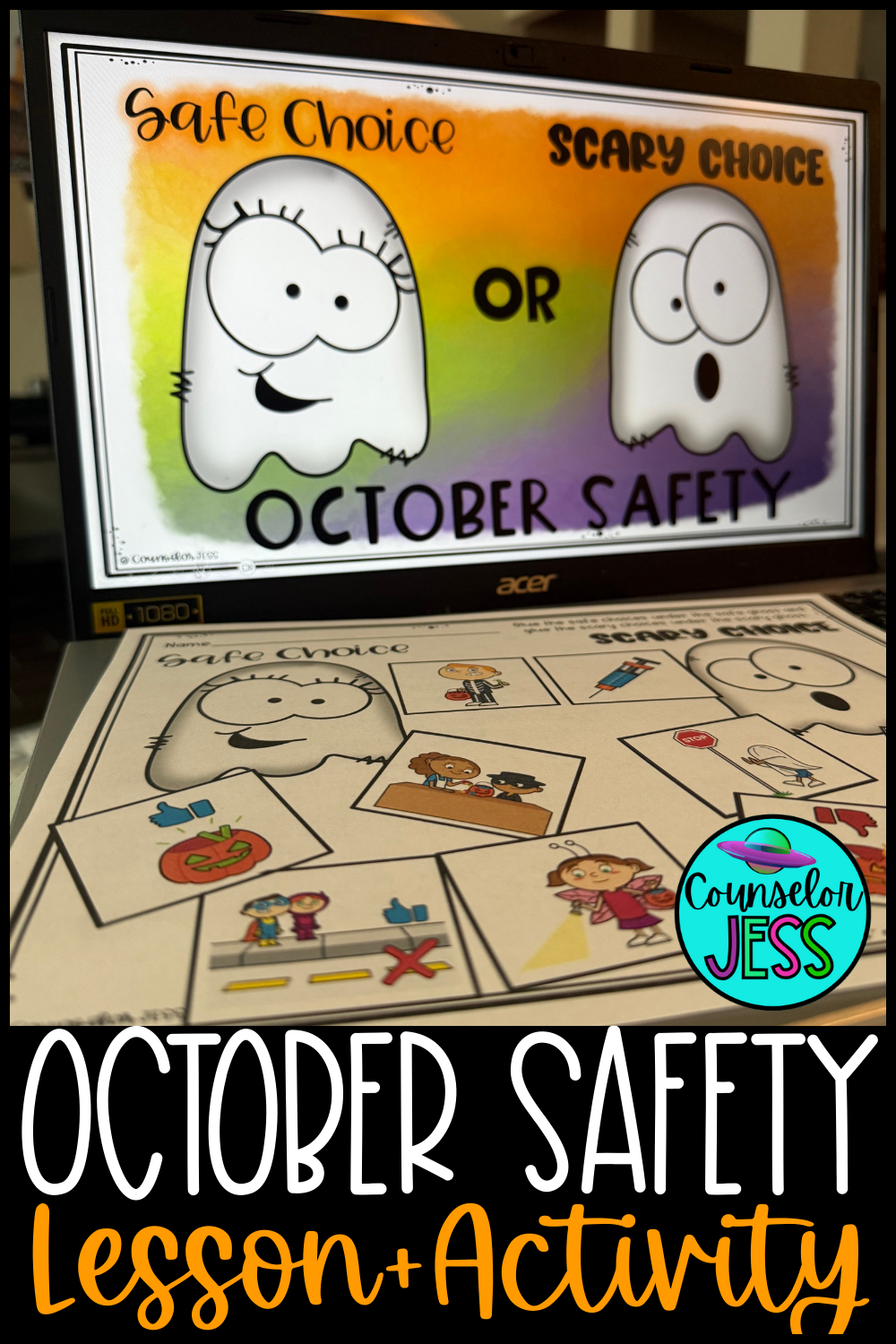Teaching October Safety in Elementary — Counselor Jess